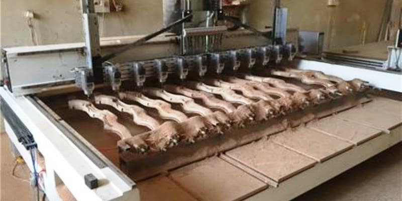 دستگاه سی ان سی cnc روتاری چوب چیست؟ | مت سی ان سی، MAT CNC